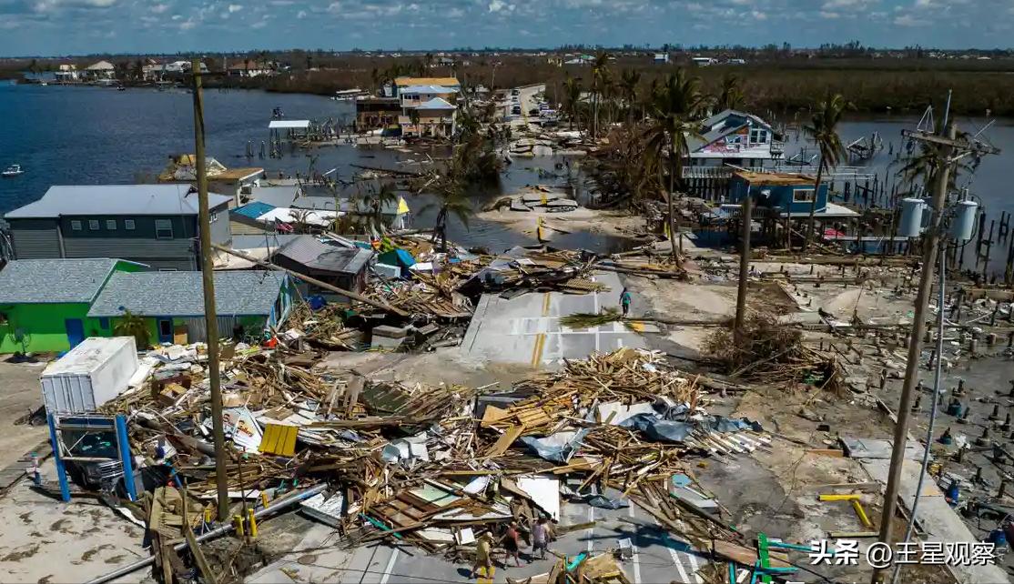 Extreme natural disasters hit the United States, and the scene was like ...