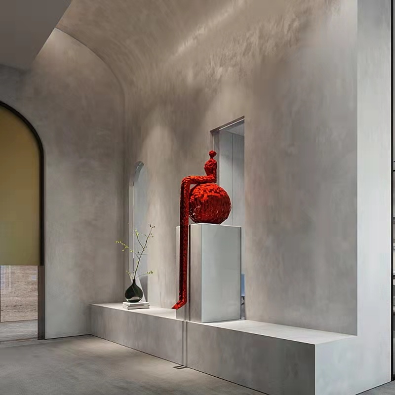 Healing Soft - Micro Cement Curved Shape - iNEWS