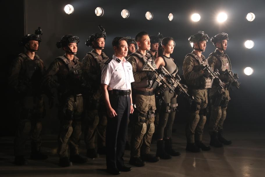 TVB police and bandit drama "Invisible Team": This is a professional department that TVB has ...
