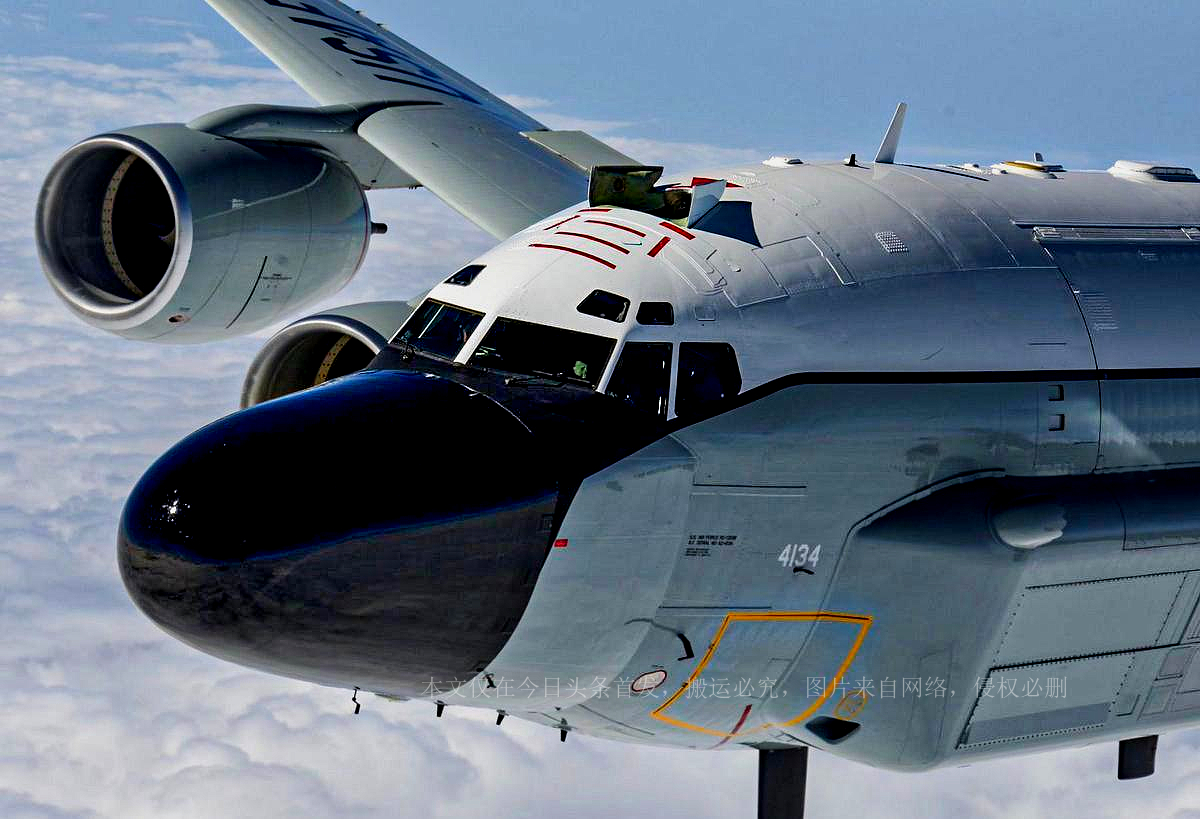 The U.S. military RC135 approached for two consecutive days, and the ...