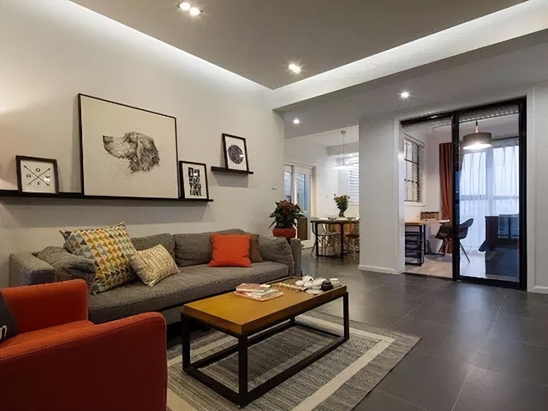 Showing my 80-square-meter new house, all the friends who have been ...