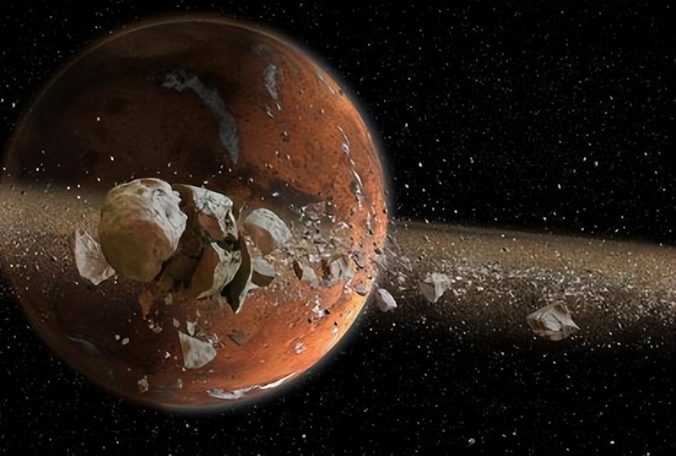 Explain in detail why Mars may tear Phobos apart, and the process and ...