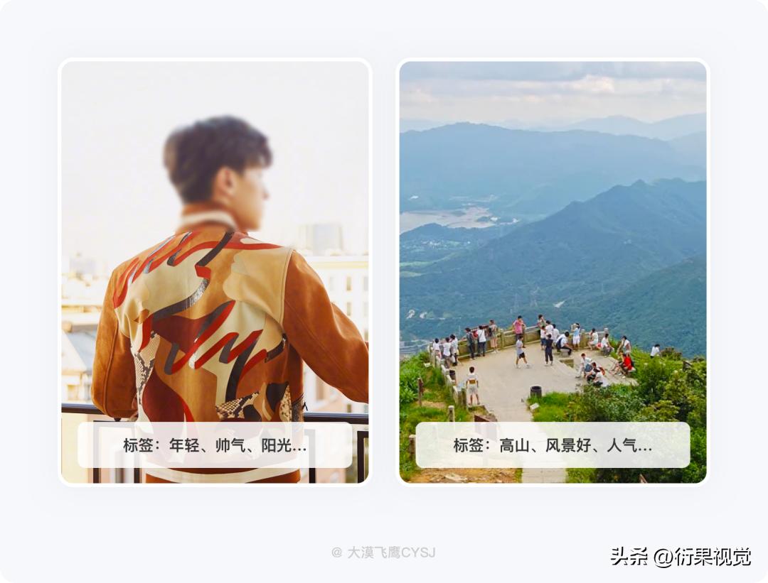 "UI Design" visual label design accurately conveys information - iNEWS