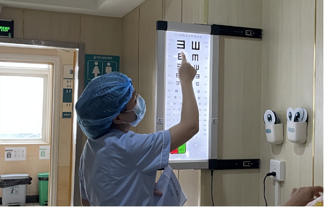 The "foggy" eyes are actually due to cataracts?Middle-aged and elderly ...