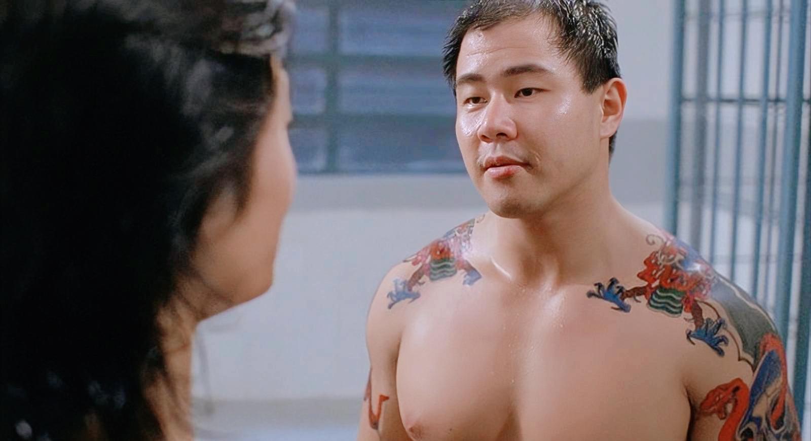 Hong Kong film muscular man Chen Zhiliang, who played the role of King of Power and became ...