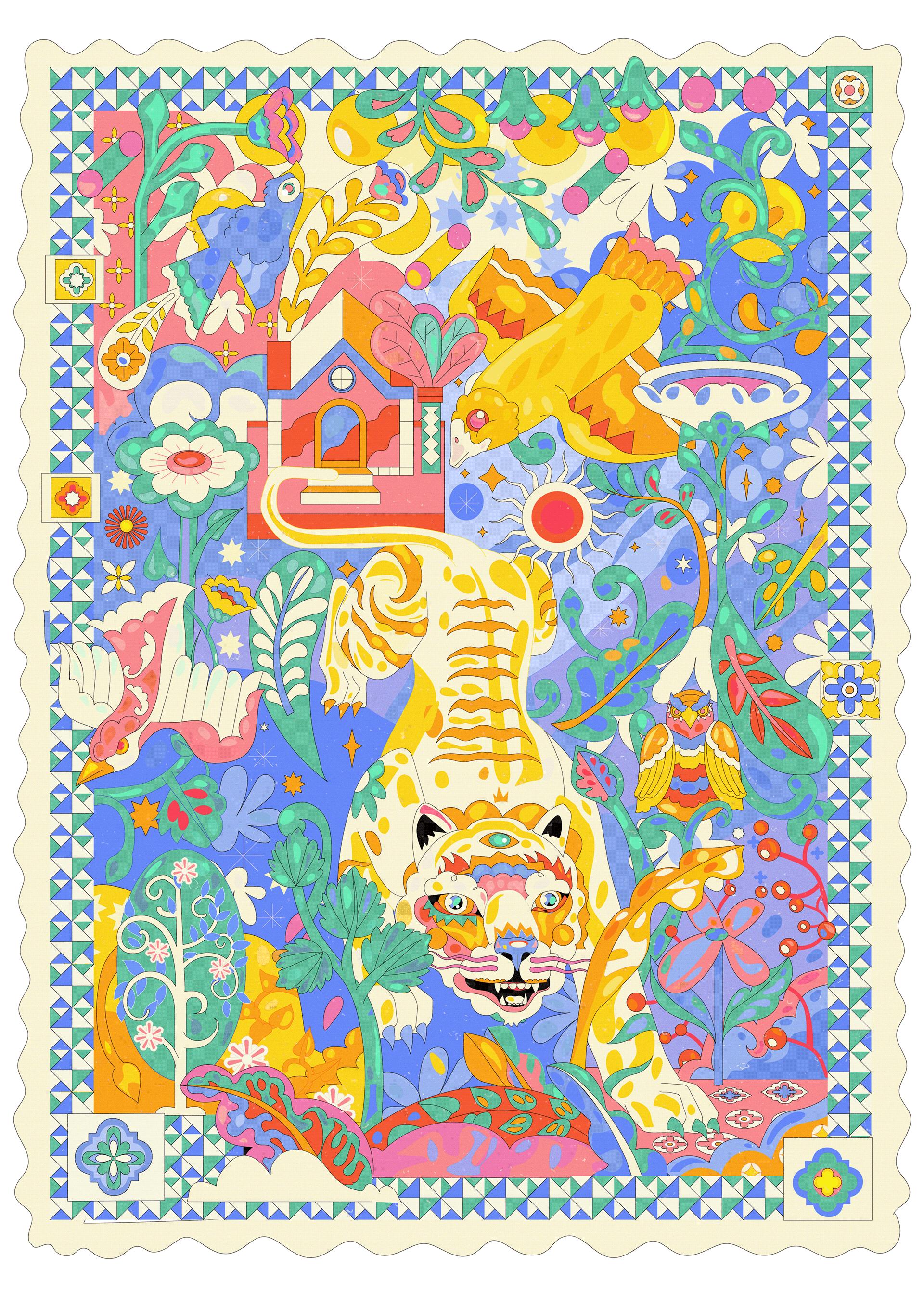 復古又精緻插畫，每個細節都值得咀嚼品味~ - 資訊咖