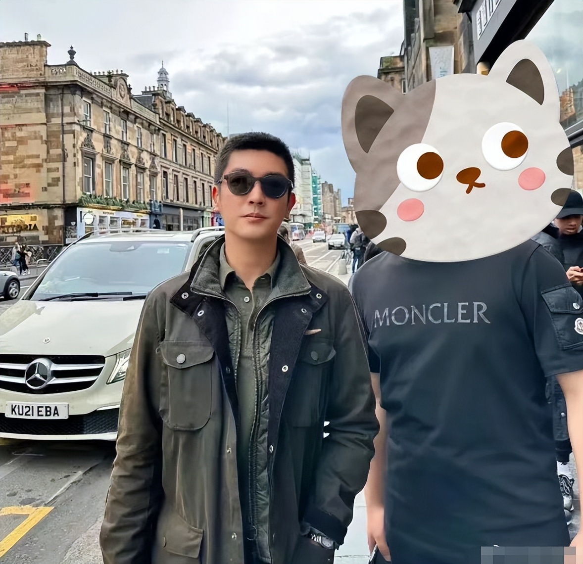 Huo Siyan and Du Jiang appeared in the UK, the couple's outfits were ...