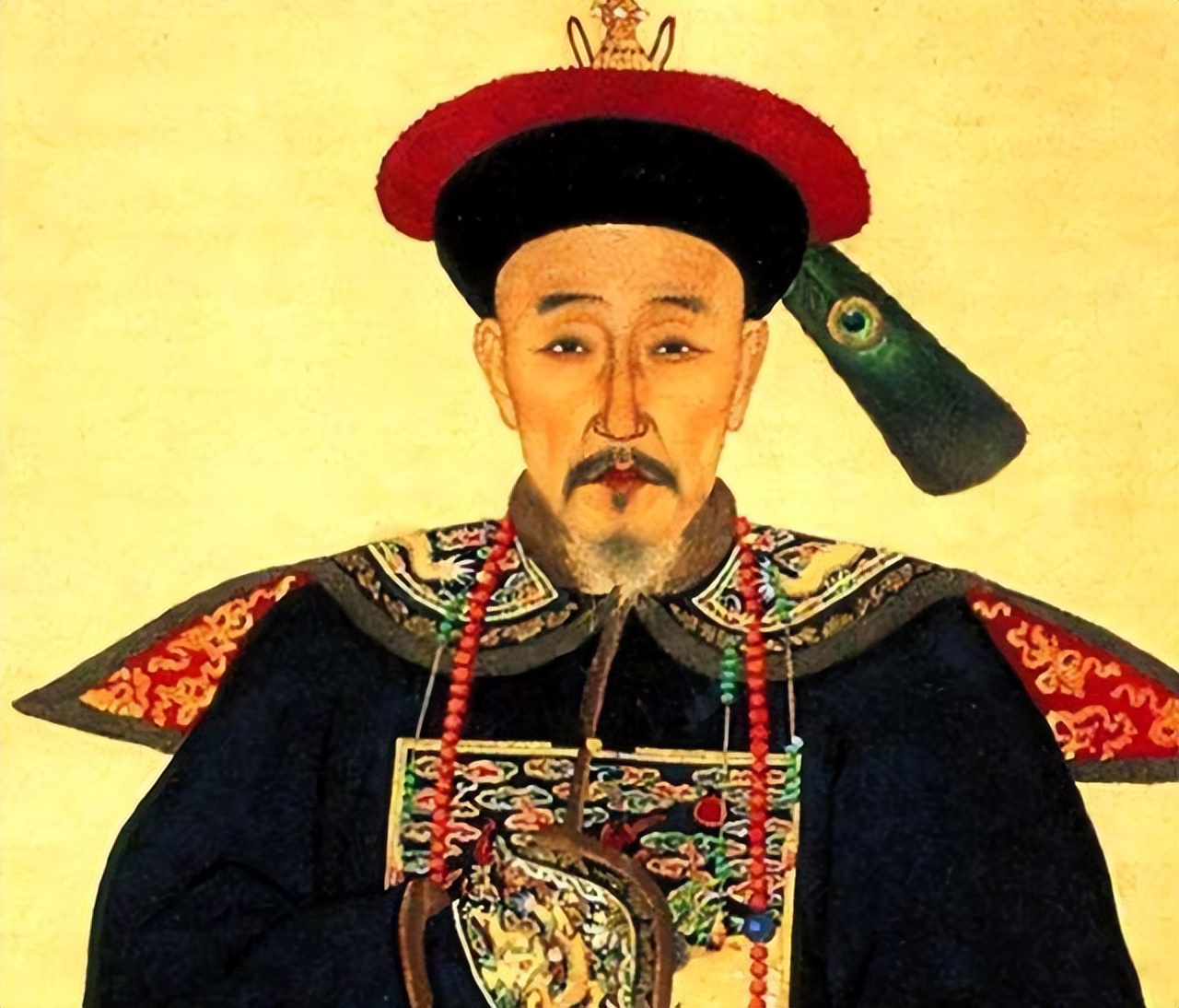 Qianlong fainted in his later years, and Heshen took power. Emperor Zhu ...