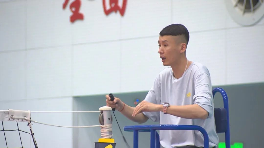 Tianjin youth women's volleyball team's deputy attacker Wang Yihan ...