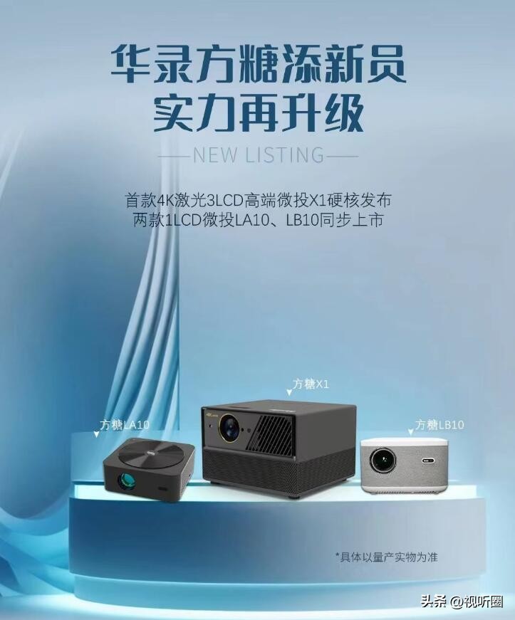 The industry's first 3LCD laser 4K smart micro-projector is here, this ...