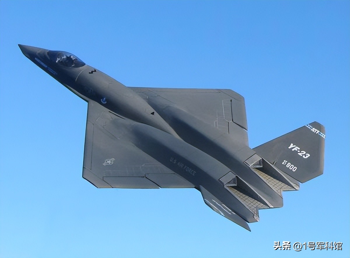 Japan resumes the YF-23 fighter, and its performance crushes the F-22 ...