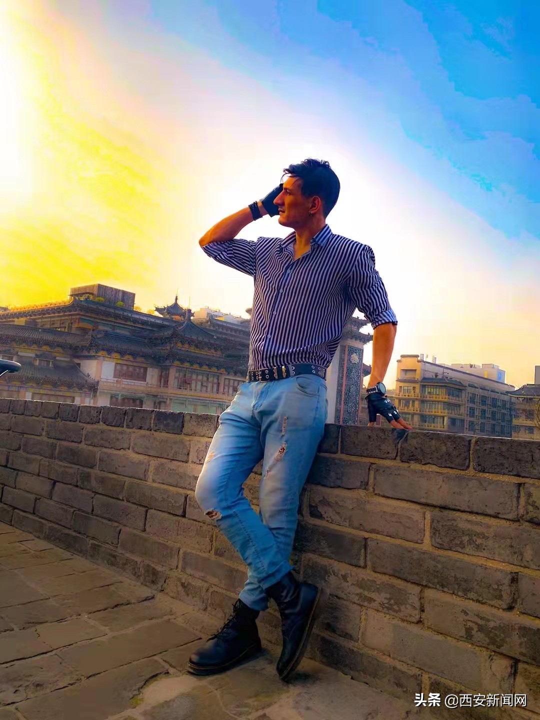 Xi'an is the happy life of my second foreign student, Lao Yi - iNEWS