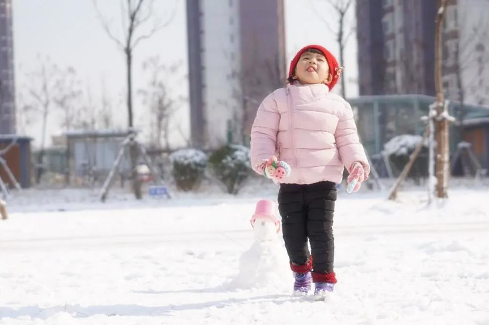 Good things to share"Freeze and freeze" in winter, children are ...