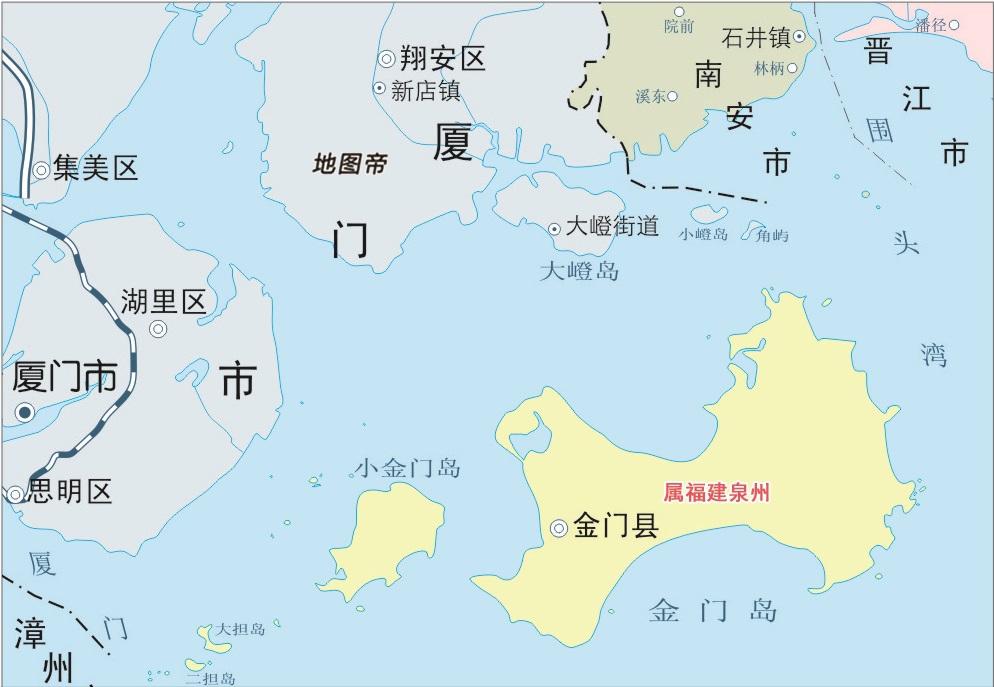 Kinmen Island is less than 2 kilometers away from Xiamen. Why was it ...