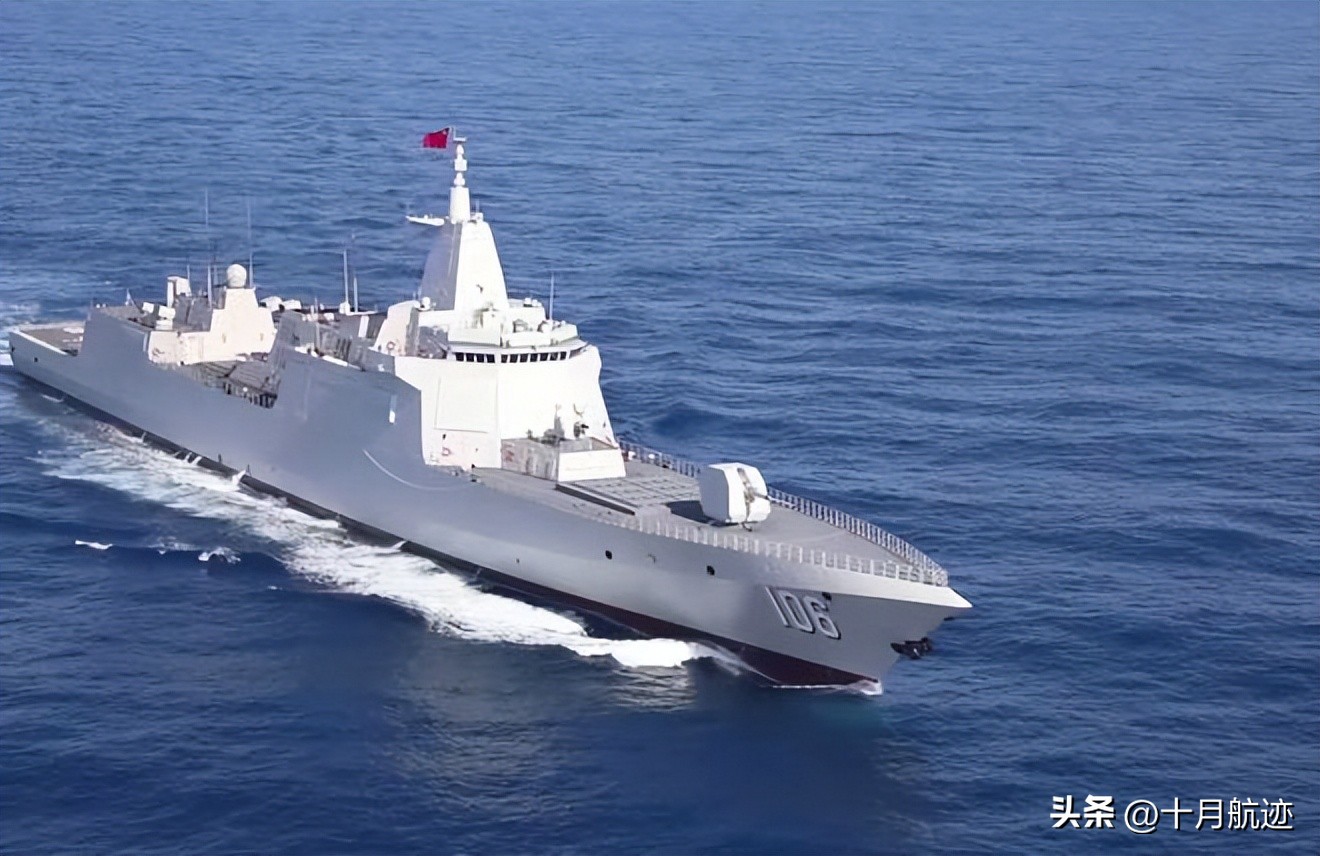 Eight 10,000-ton large-scale drives in three years, the Chinese navy ...
