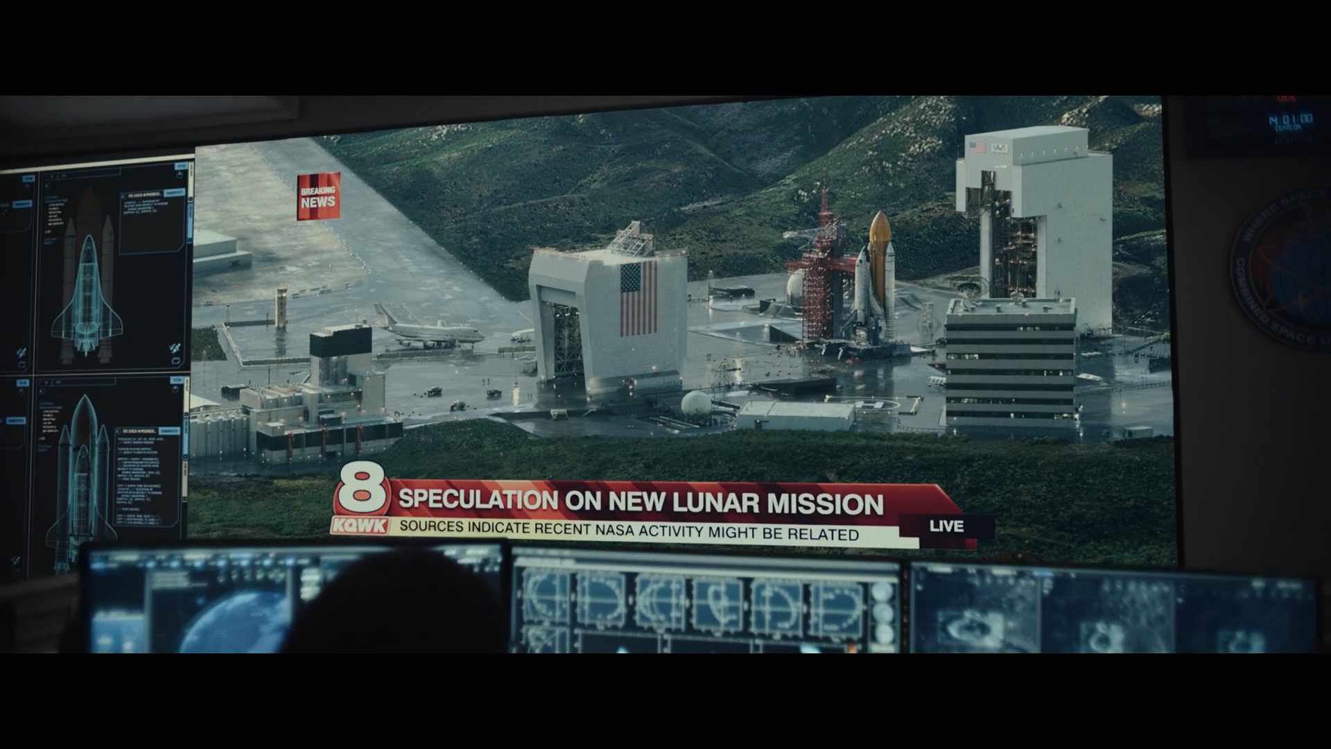 In "Moonfall", the space shuttle was launched at Vandenberg Base. Did ...