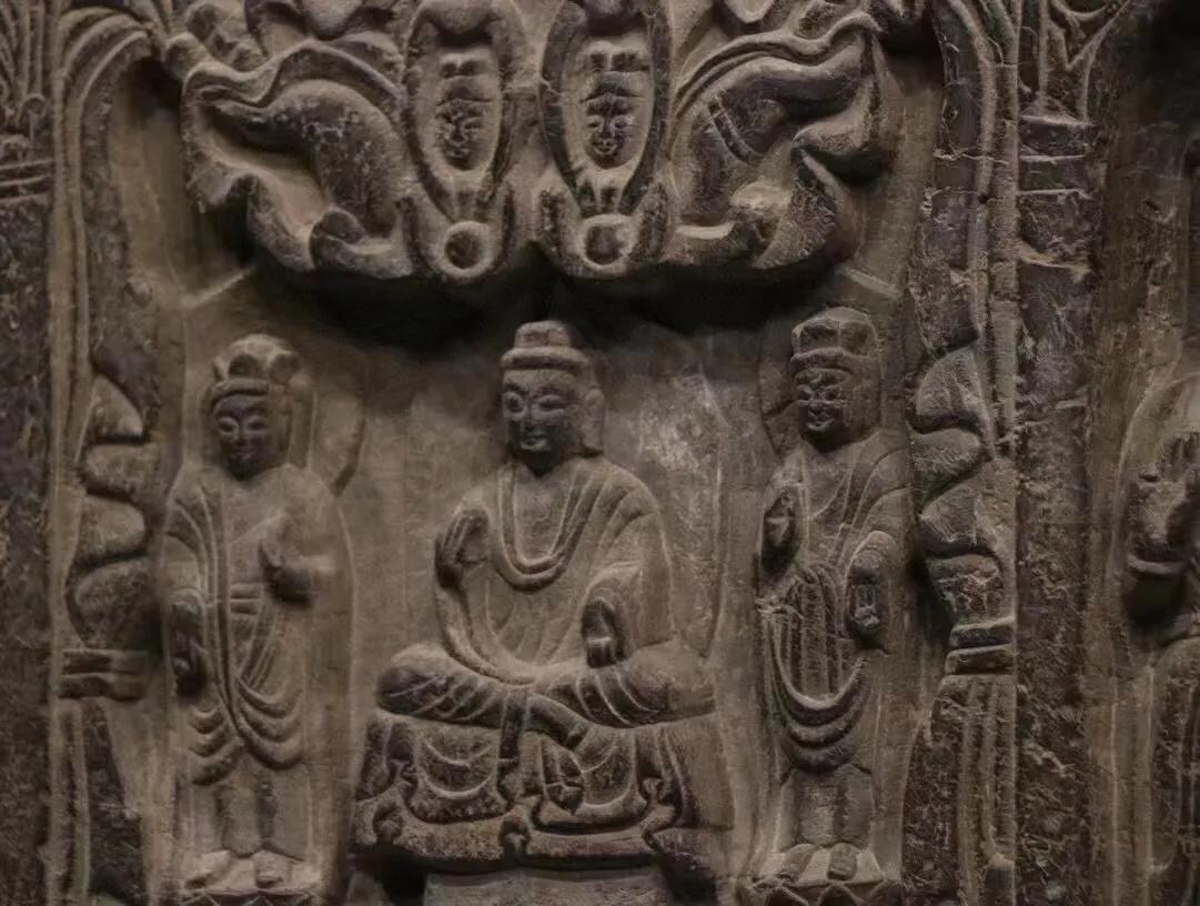 Buddhist scriptures - Buddhist stele size: height 81//width 52 ...