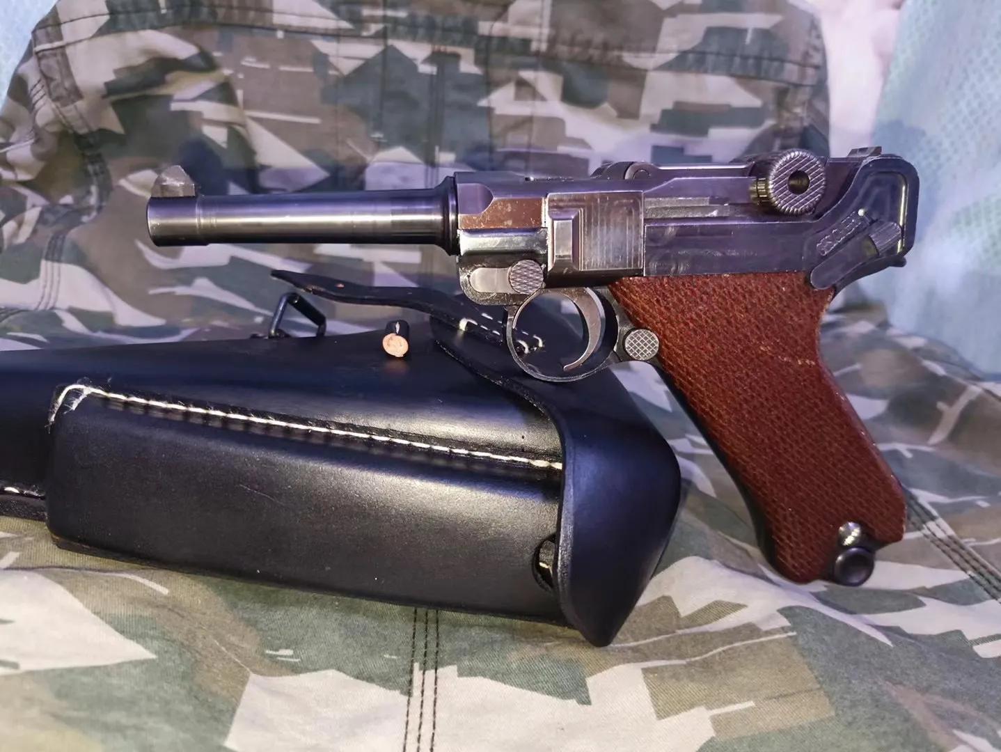 Pistol Noble German Ruger P08 - iNEWS