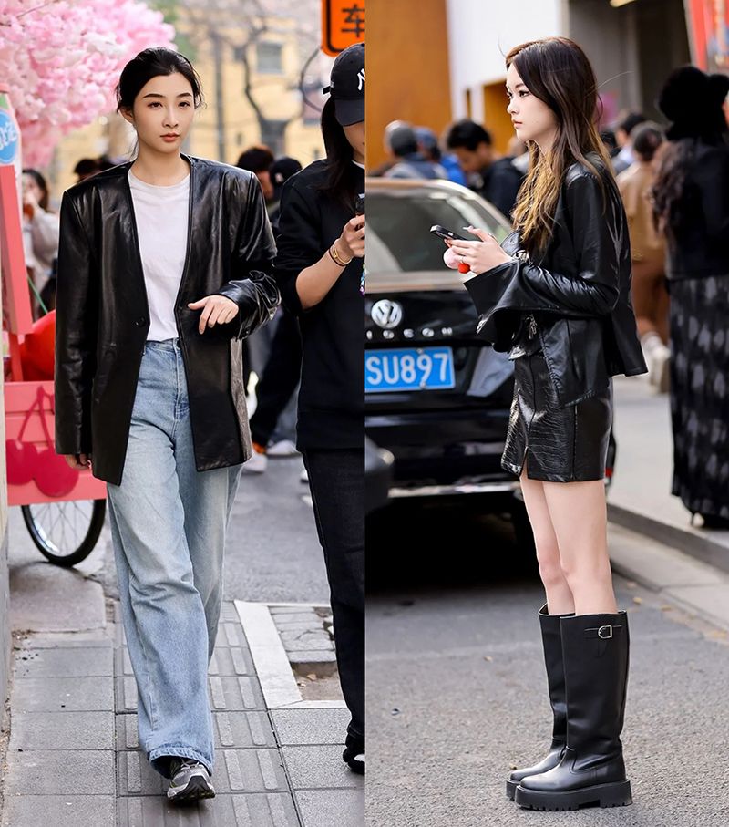 After seeing the street photos of girls in Shanghai, I realized that ...