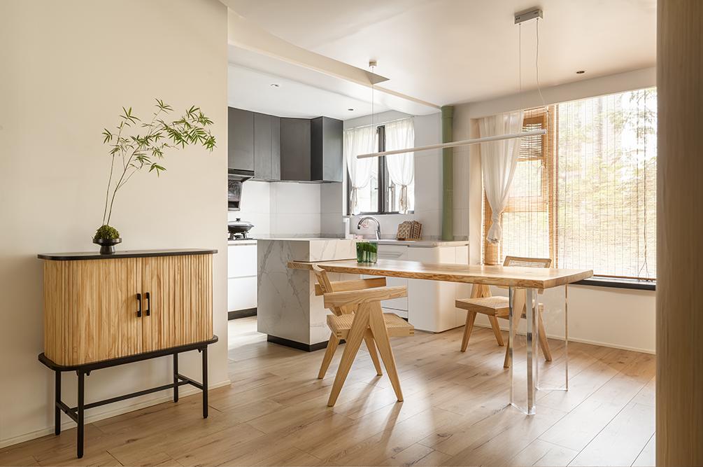 Decoration case sharing: 150㎡ modern log - iMedia