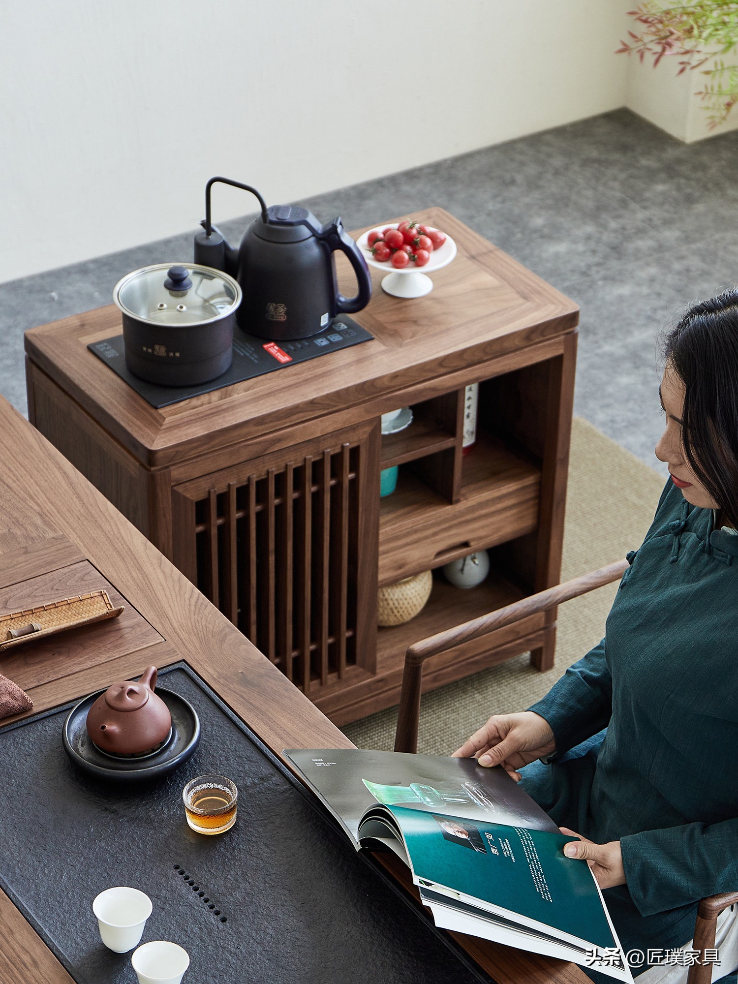 New Chinese style tea cabinet - iNEWS