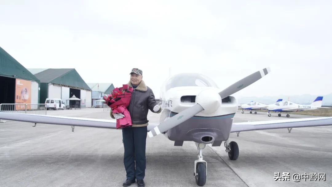 The domestically-developed self-developed aircraft model Guanyi GA20 ...