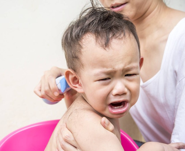 Children cry when they wash their hair or get a haircut. These reasons ...