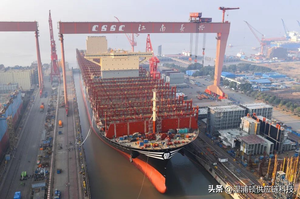 The new "carrying king"!MSC's new giant 24,100 TEU container ship ...