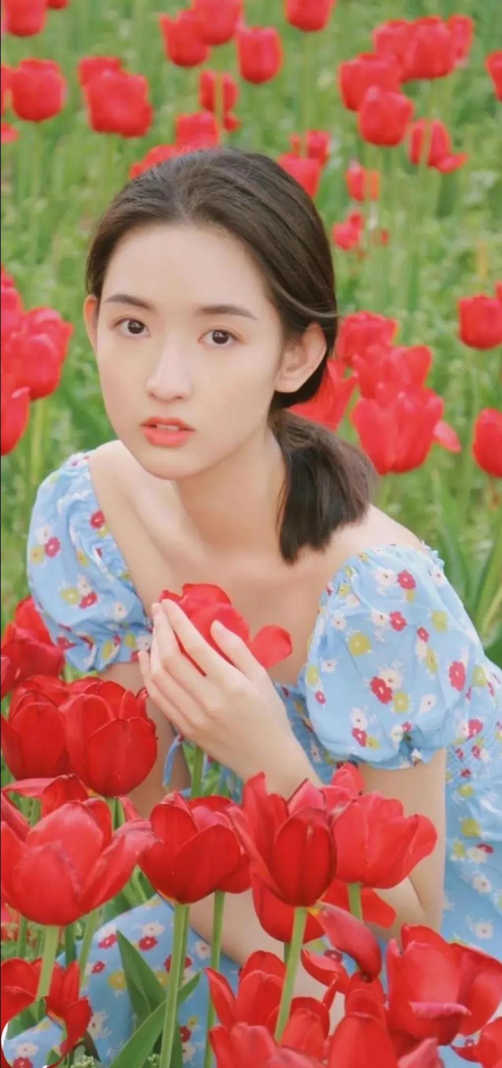 Pure and beautiful girl: Wang Yuwen - iMedia