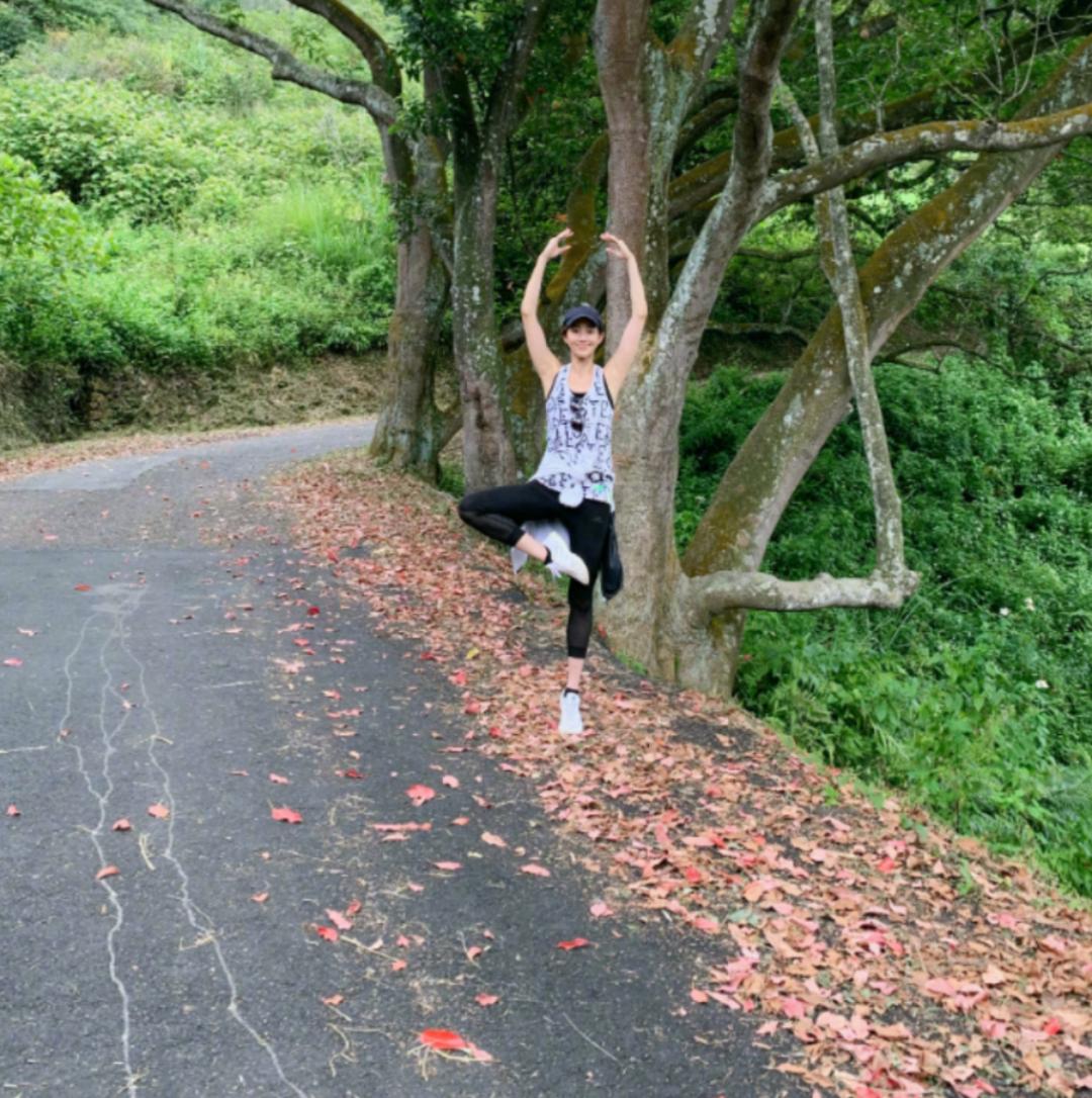 41-year-old Zhang Junning has been jogging in the morning for 17 years ...