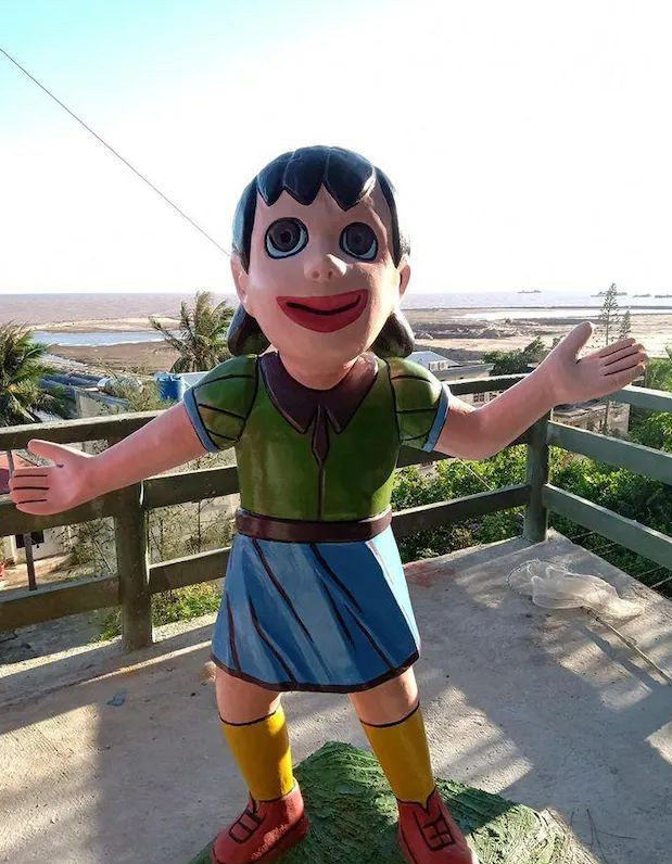 India Doraemon Statue Exhibition, please call it "Doraemon Exhibition ...