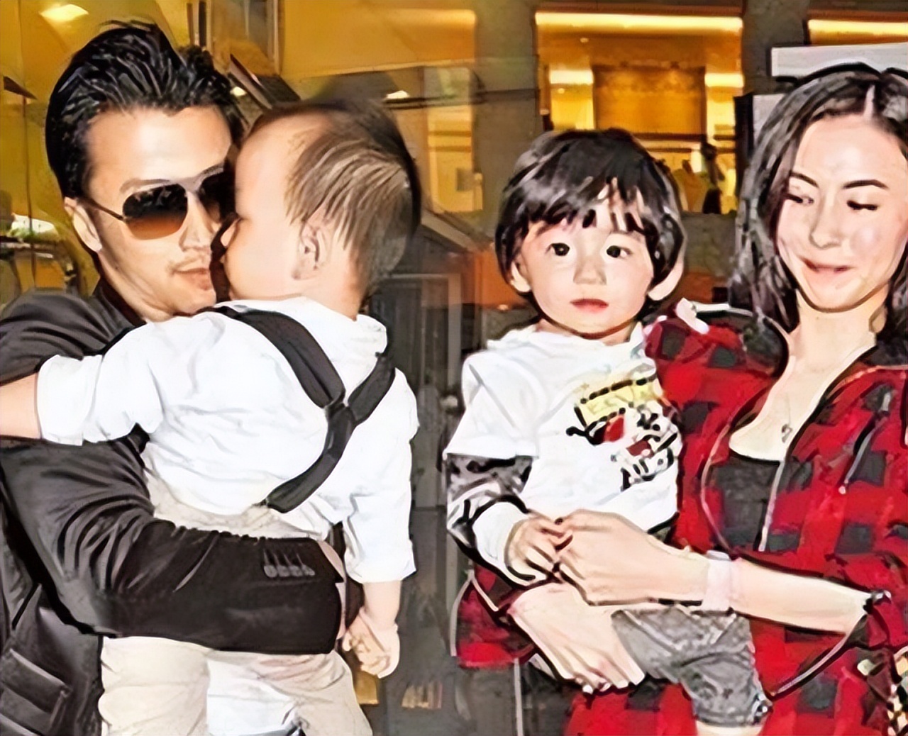 Nicholas Tse's family's two eldest sons, Xie Xian, are critically ill ...