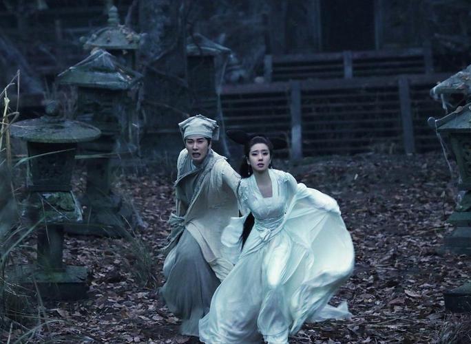 The romantic love between the scholar and the female ghost in "A ...