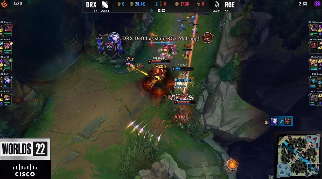 S12 Global Finals: Big Heads and Big Heads debut!DRX Lectra RGE qualifying situation is very ...