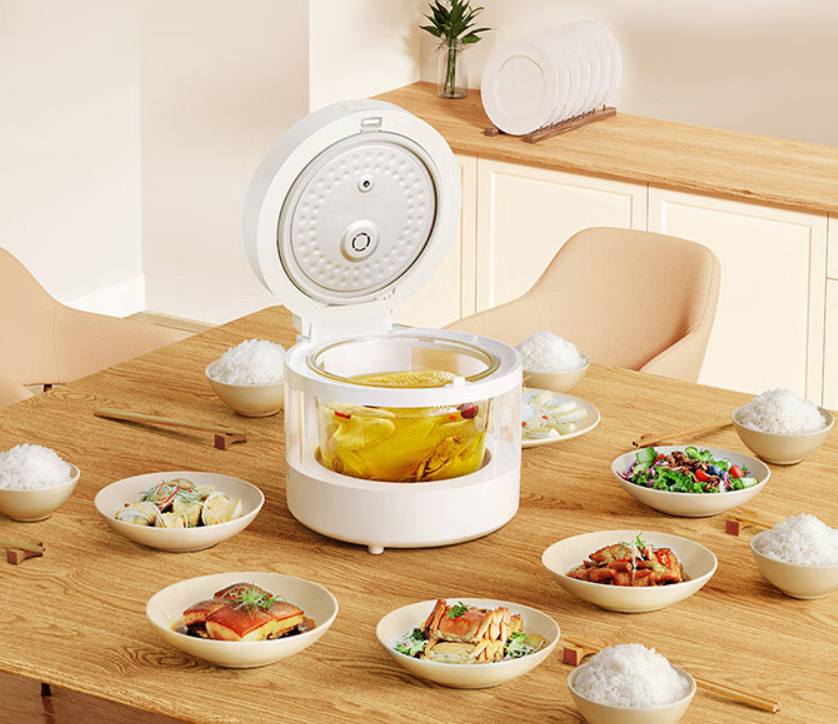 Xiaomi Mijia transparent steam rice cooker released: 300° annular view ...