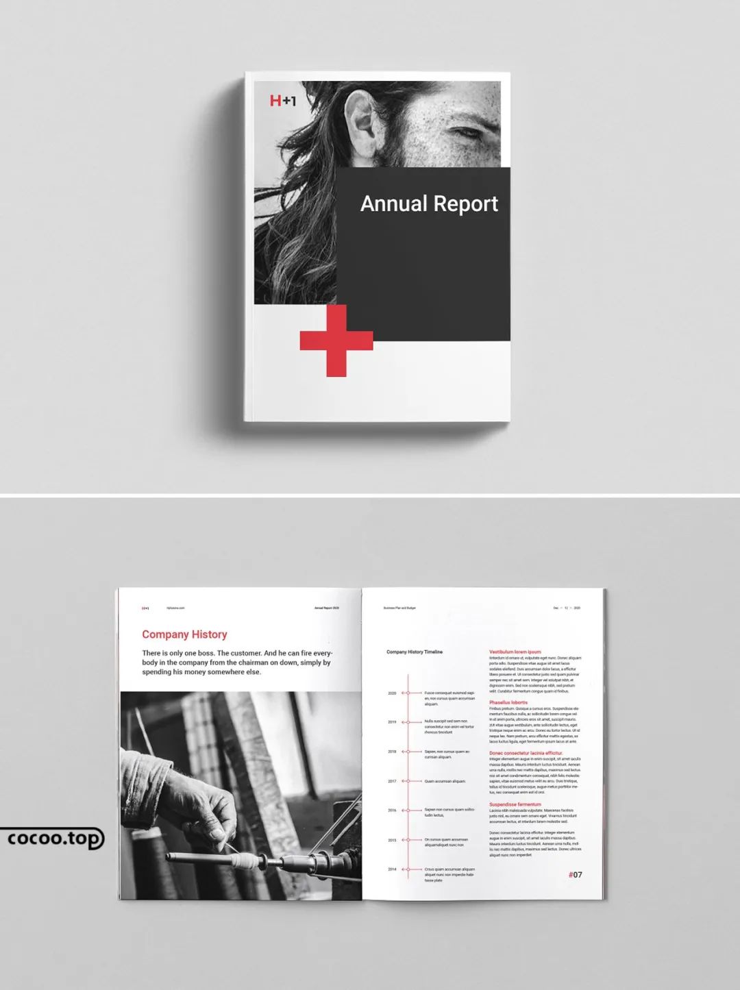 Corporate brochure design and production process - iNEWS