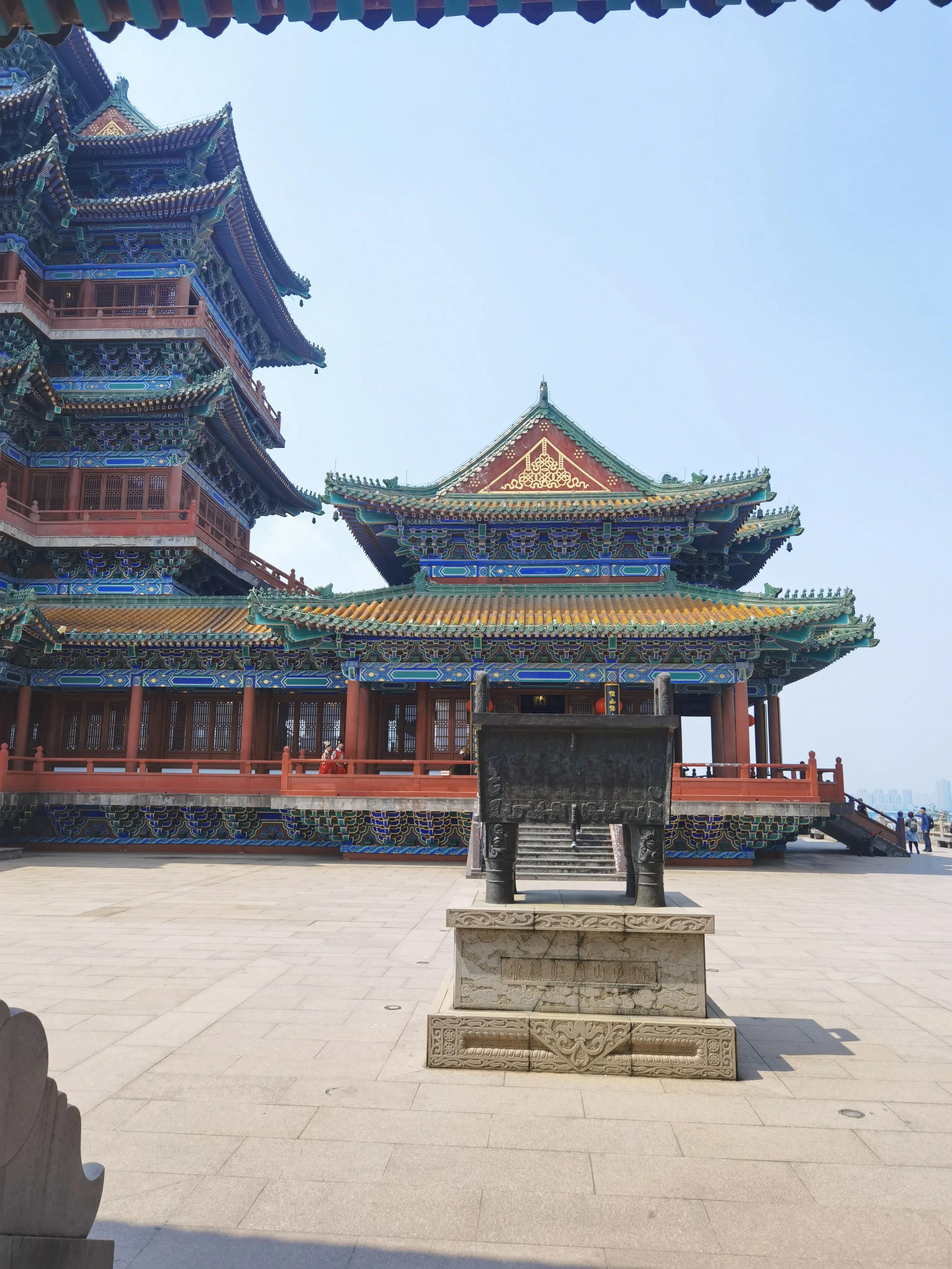 The first building in the south of the Yangtze River——Nanjing Yuejiang ...