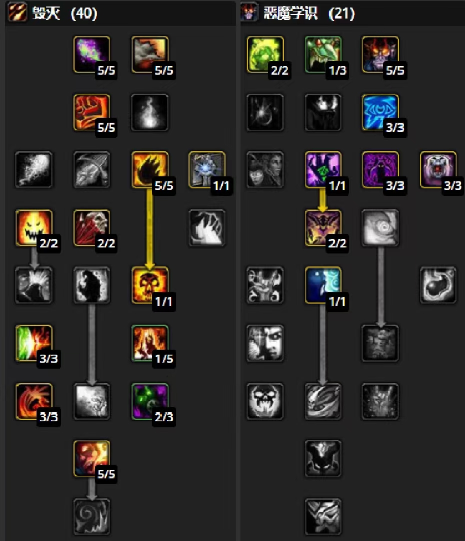 魔獸TBC：這才是術士SW畢業裝，聯盟部落2套方案，1秒一發技能 - 資訊咖