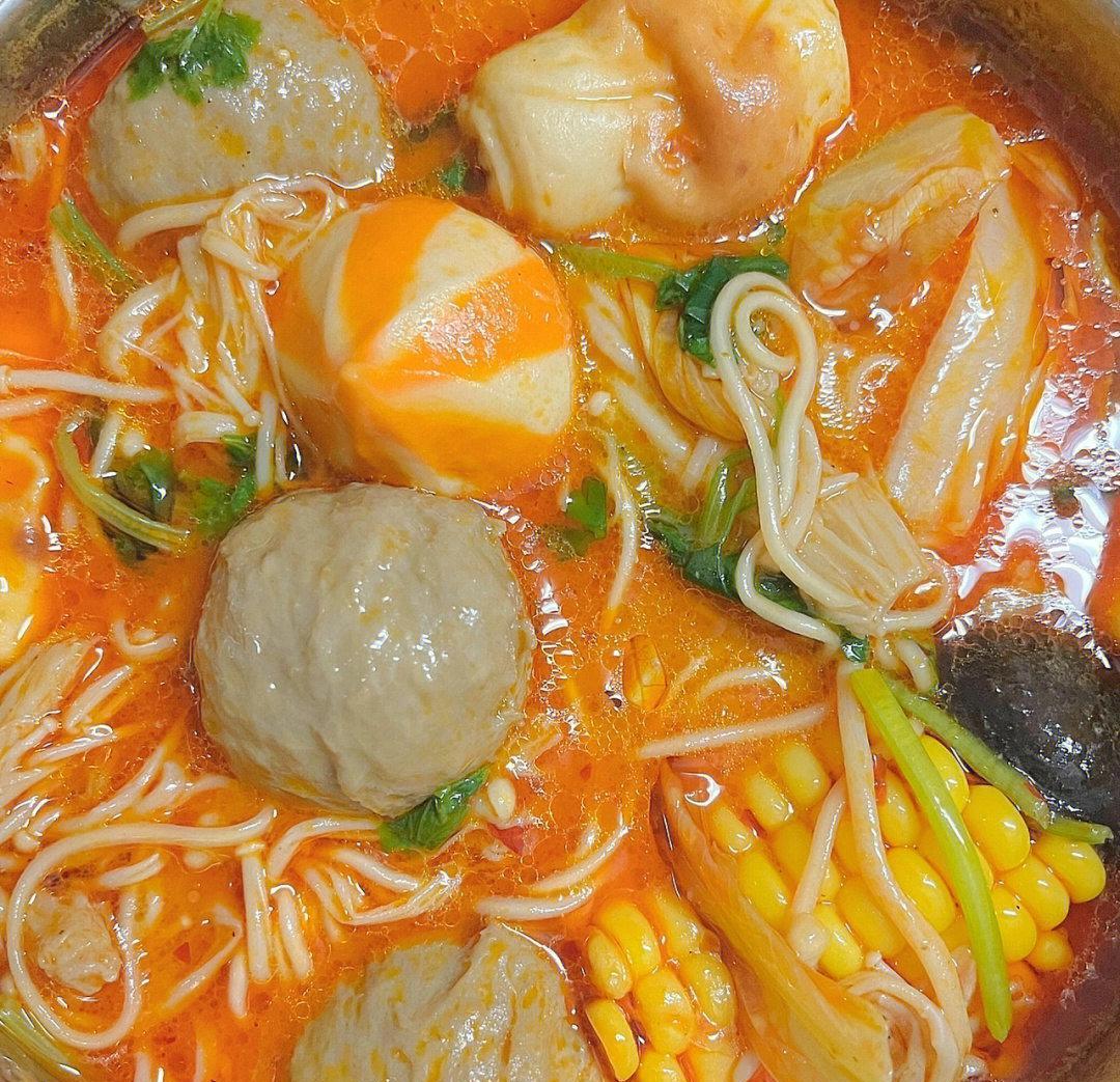 The fragrance is confused! Spicy milk soup, so delicious that there is ...