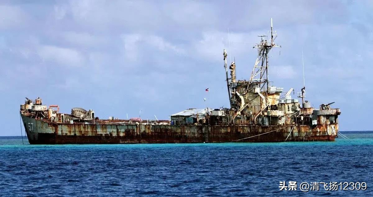 How to deal with the armed Philippine garrison and drag the beached ...