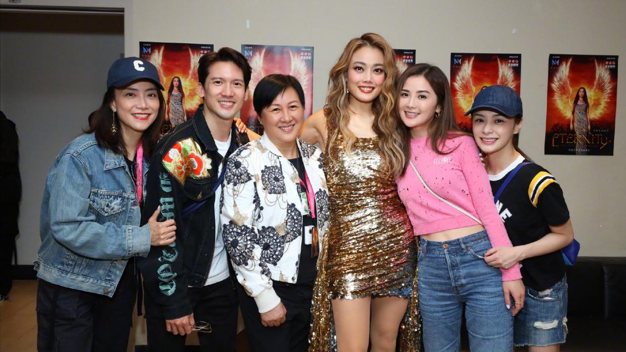 Fairy friendship! Gillian Chung, Choi Charlene, Kwan Chi-bin and Fok ...