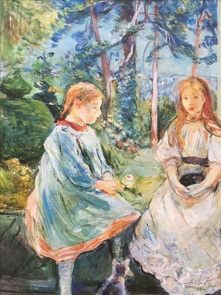 "Flowers of Spring" is the work of French artist Renoir. How does it ...