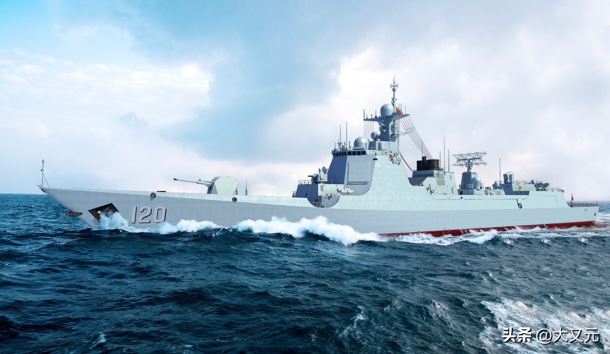 If 12 052D destroyers appear in the Middle East, how much will they change the regional ...