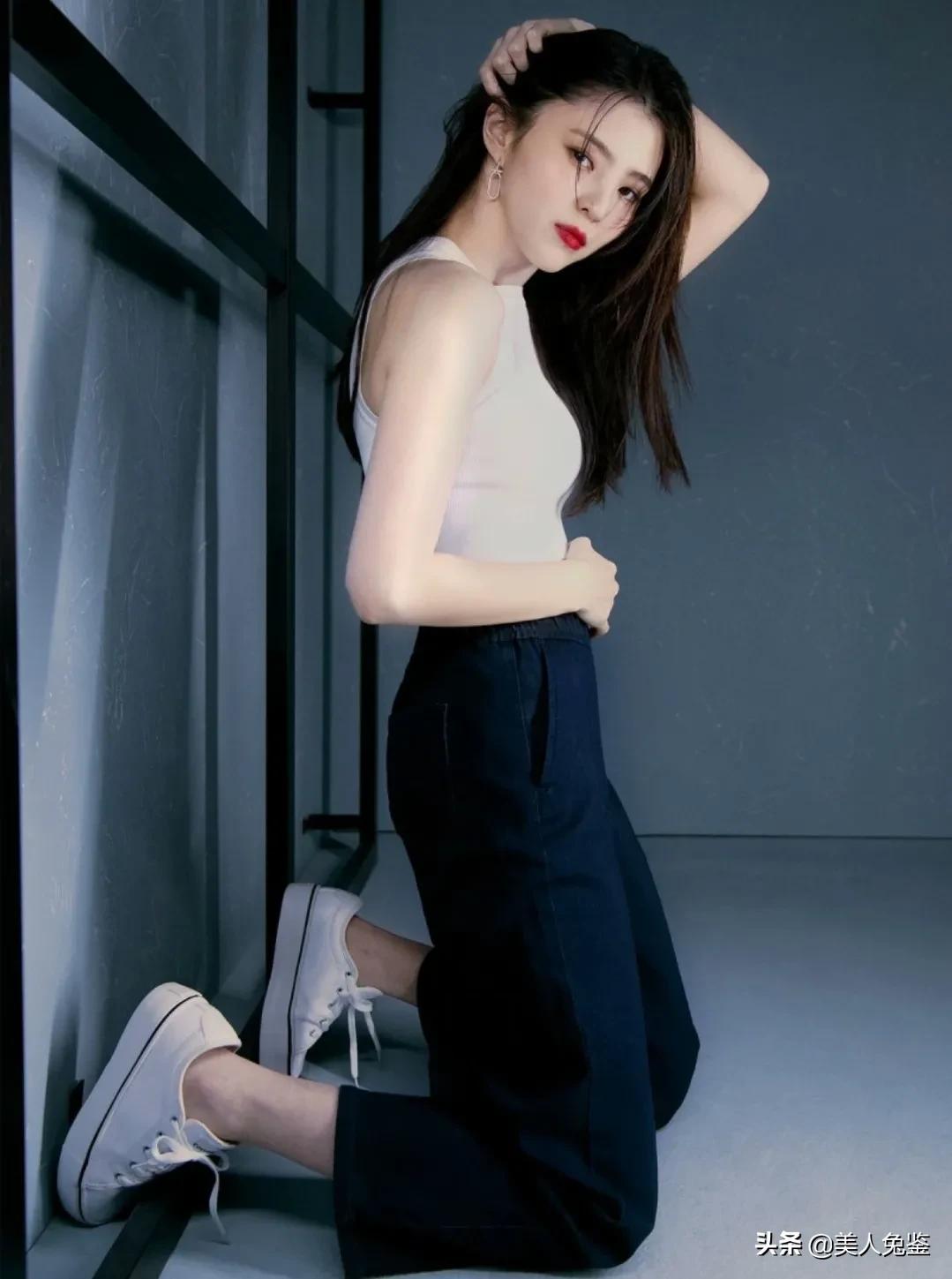 Han Suxi, the goddess of makeup without makeup, a wild rose - iMedia