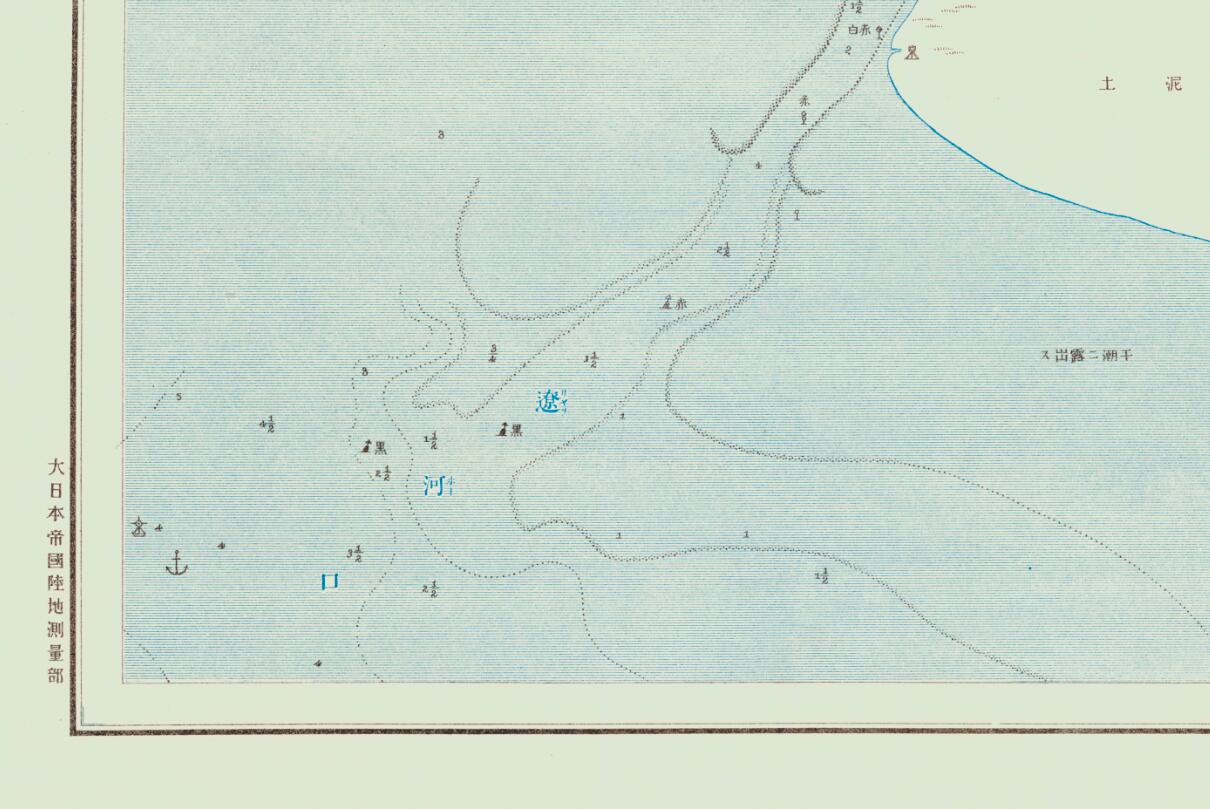 Map of the vicinity of Yingkou, Qing Dynasty, 1894, an old map of ...
