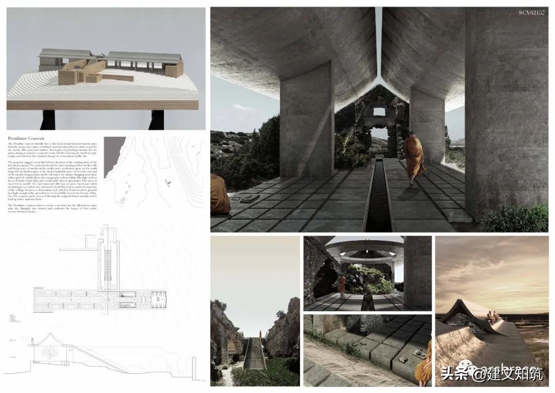 "Competition" "SITE CONVENT" Monastery Concept Design Competition ...