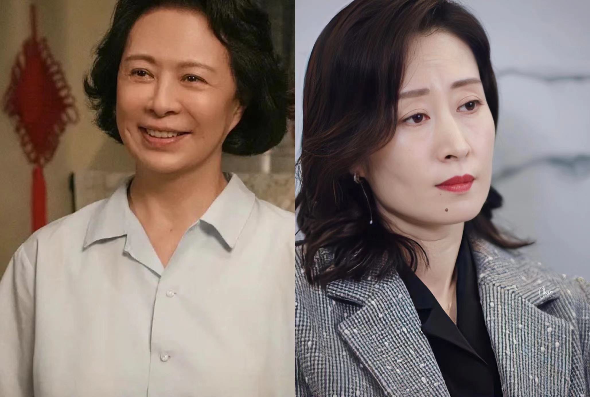 The mother who also played "Cai Wenjing", compared with Liu Mintao and ...