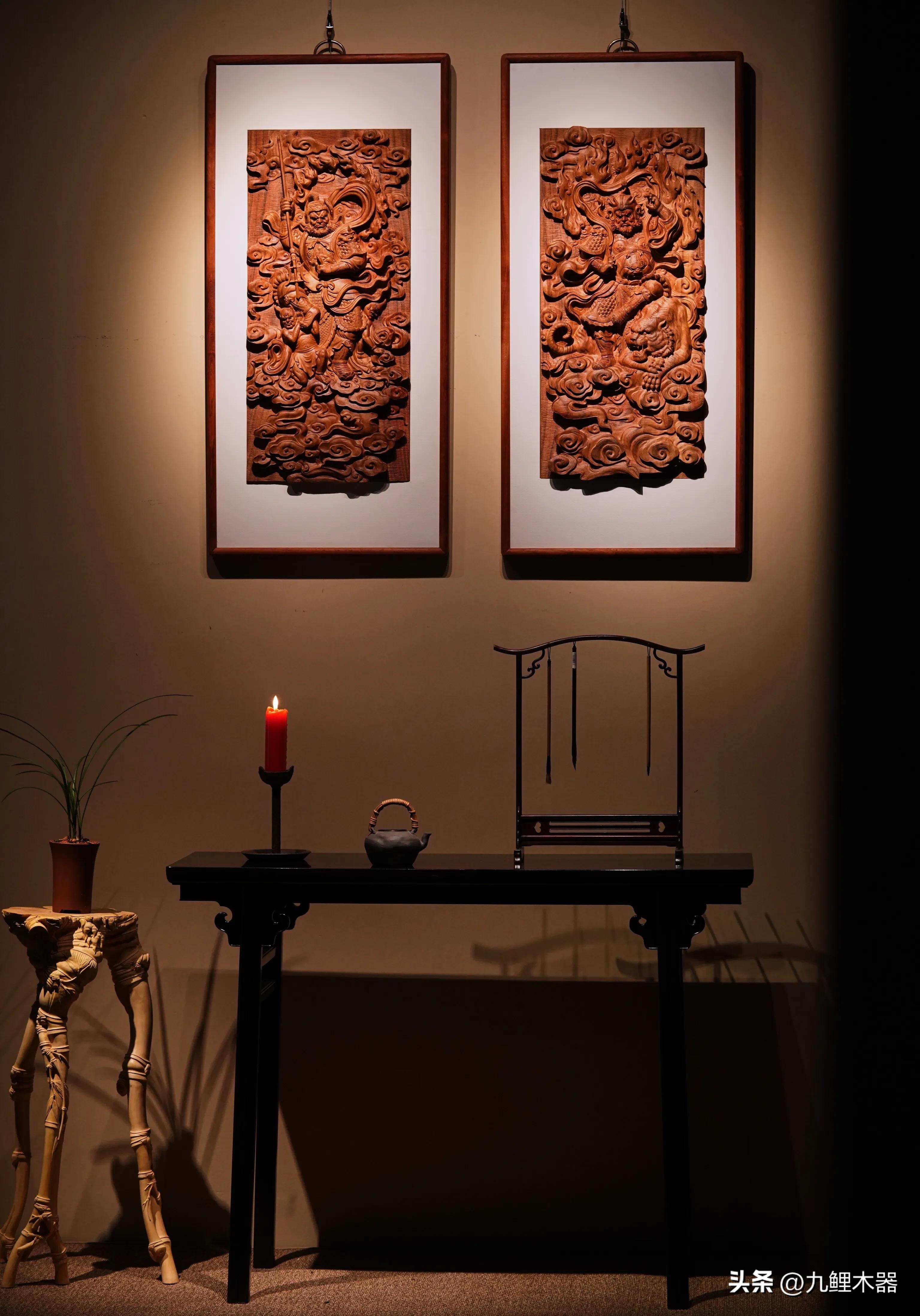 Shentu Yulei Door God Hanging Screen - iMedia