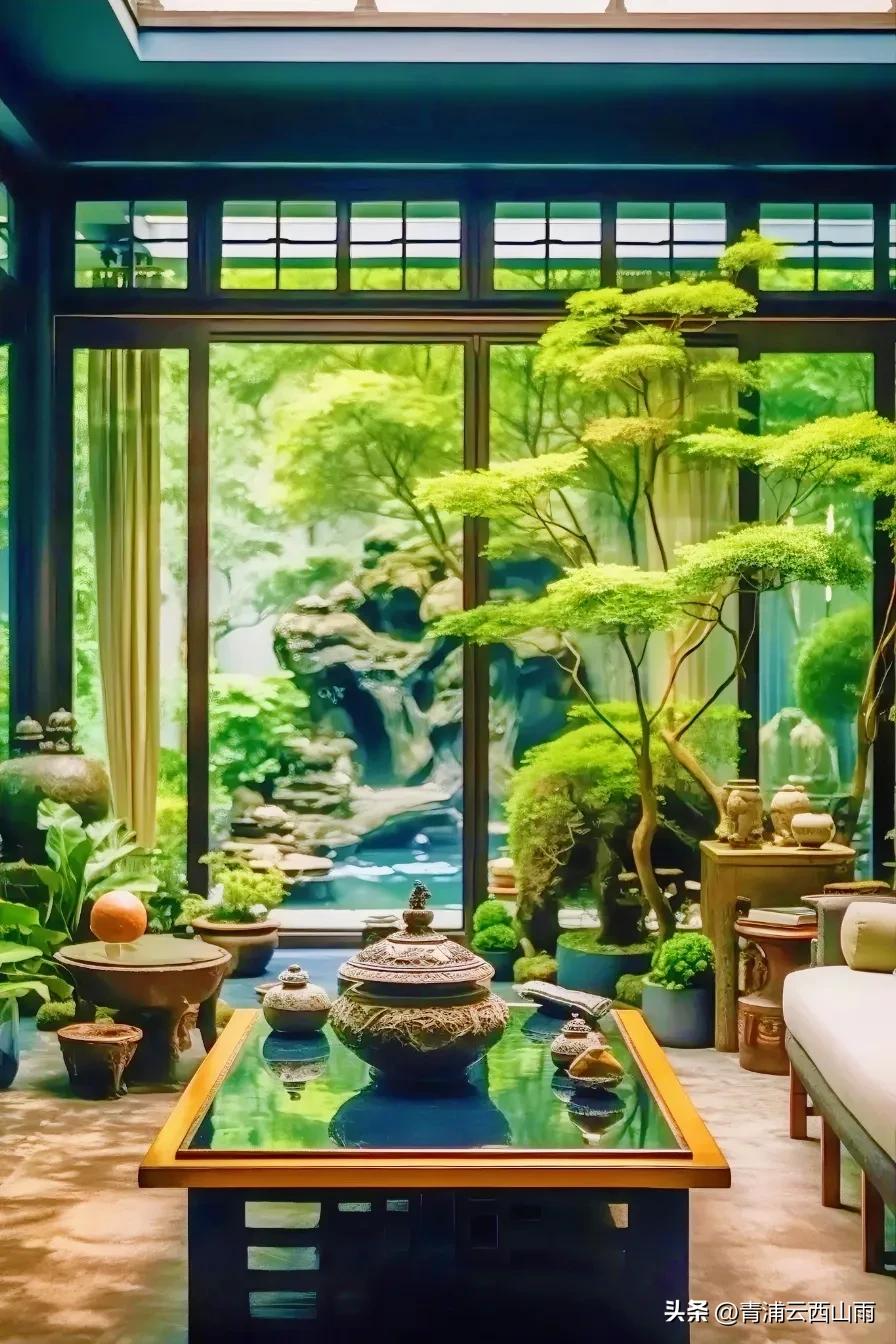 Chinese courtyard design layout (indoor) - iNEWS