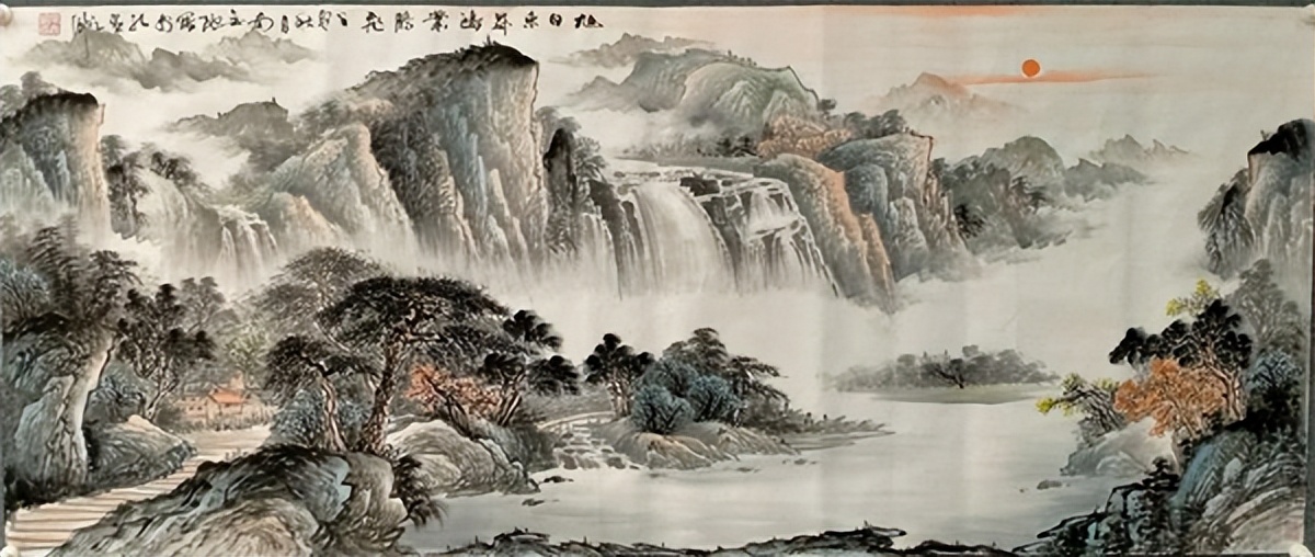 There is Qiu He in the chest, and the clouds are born under the pen of ...